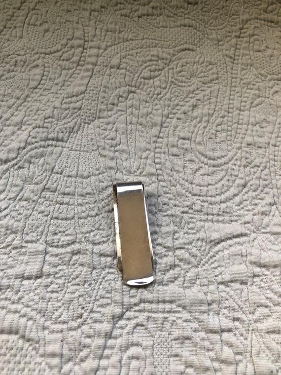 Mid Century Modern Kalo Sterling Silver Money Clip wi… - Gem