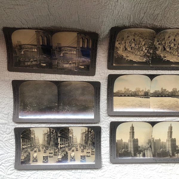 Stereoscopic Cards - Etsy