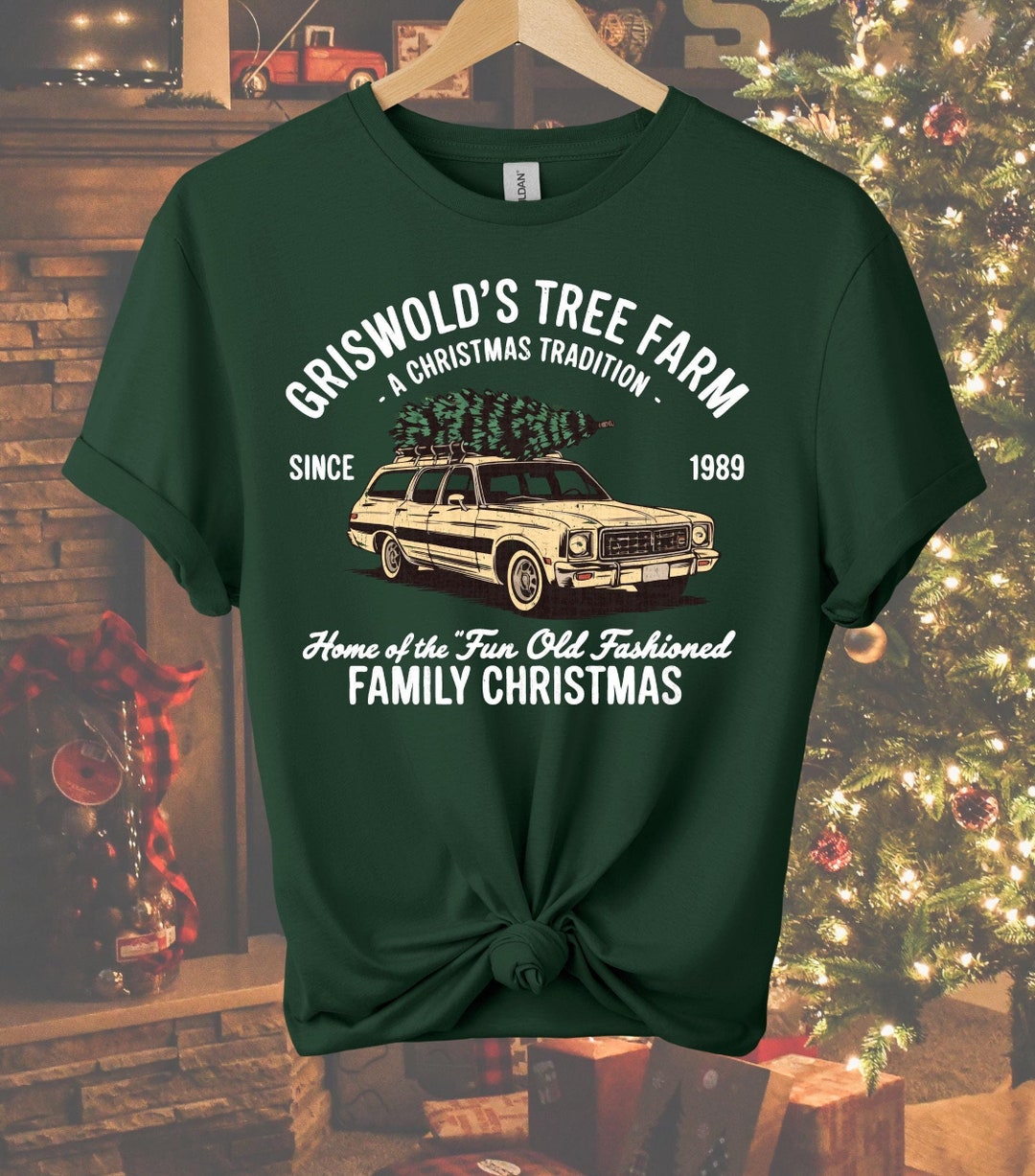 Griswold's Christmas Tree Farm Shirt, Family Holiday Tee - Etsy