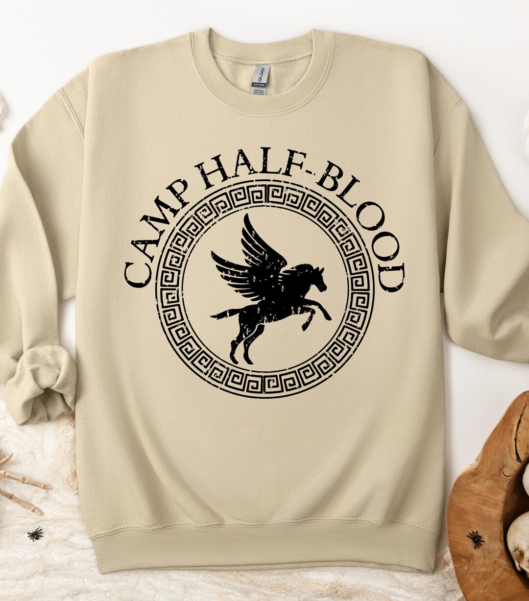 Camp Half-blood Sweatshirt: Percy Jackson Inspired Sweater - Etsy
