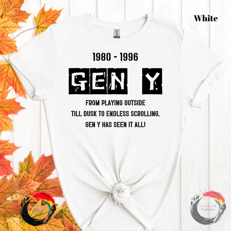 Gen Y Shirt, Gen Y Gift, Generation Y Shirt, Generations Family ...