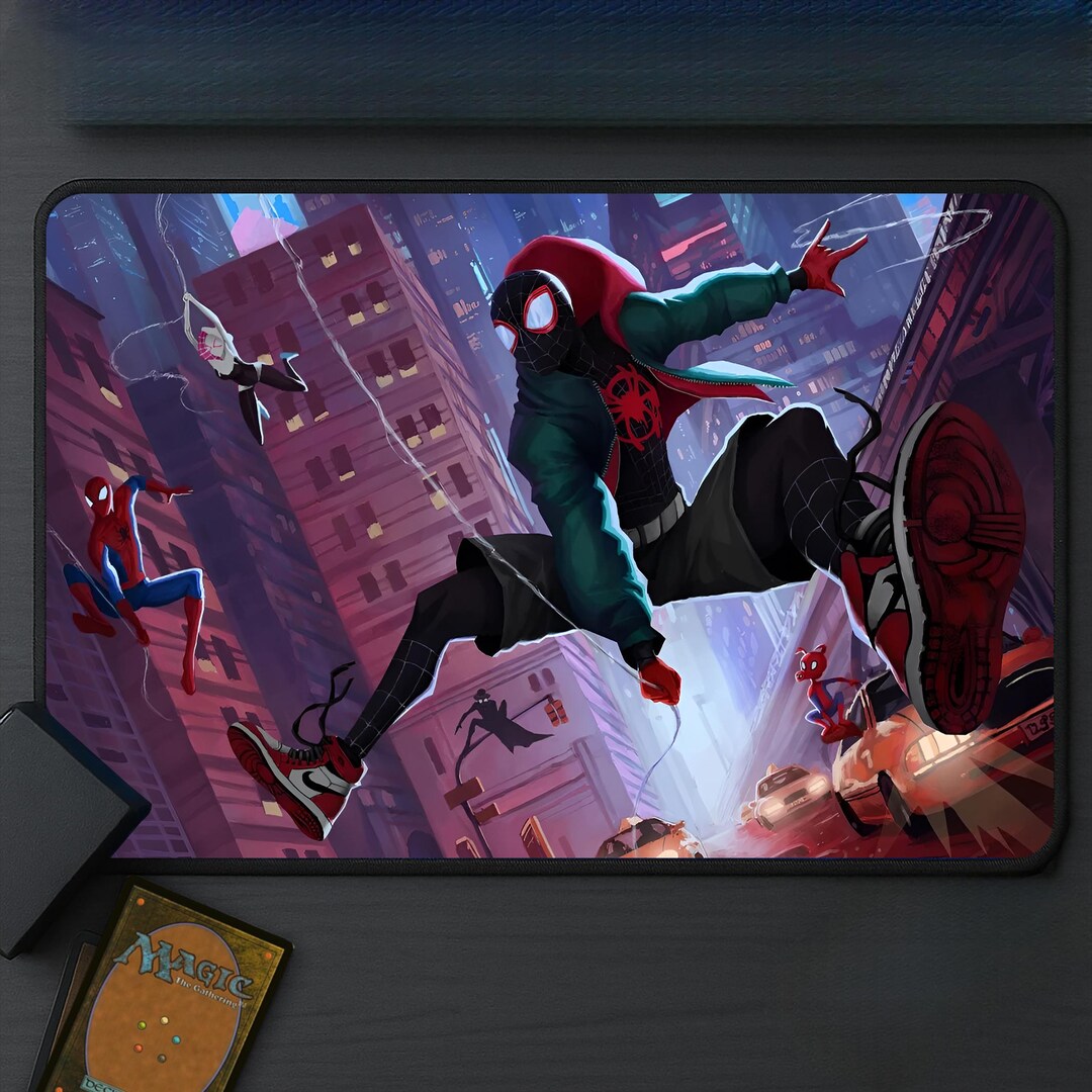 MTG Game Mat - Spider-man | Marvel Themed Playmat | MTG Mouse Pad - Etsy
