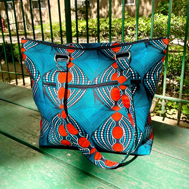 African Fabric Bag - Etsy