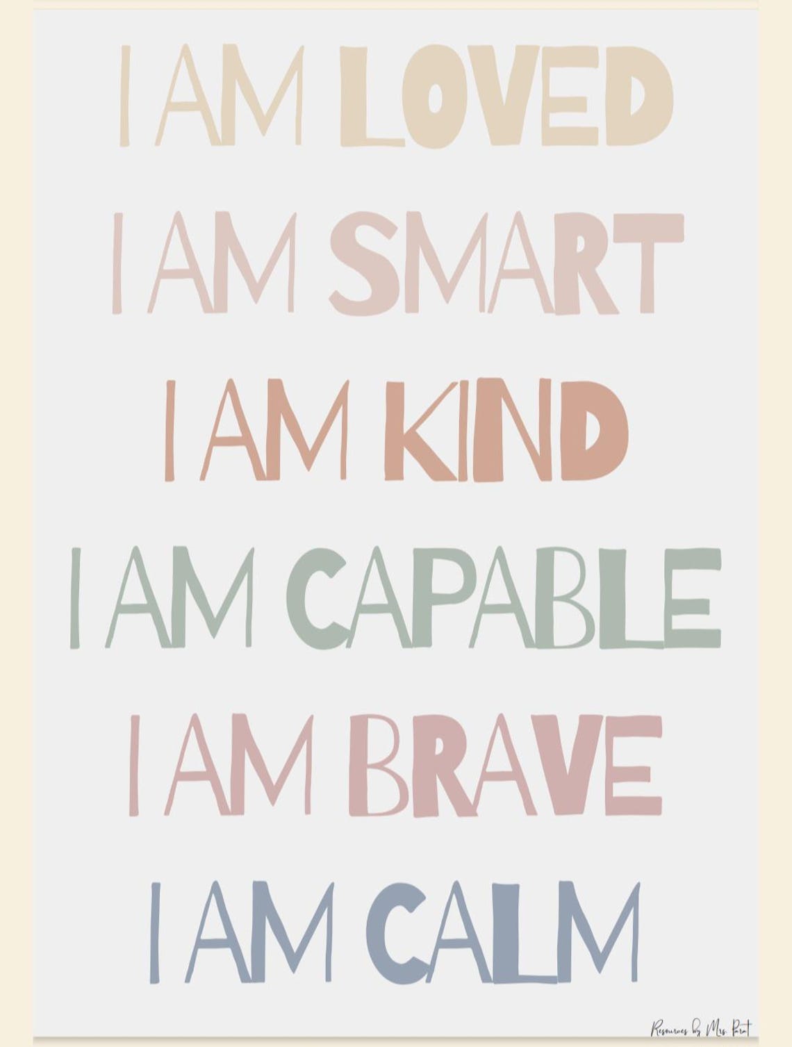 Classroom Zen Den Posters - Etsy