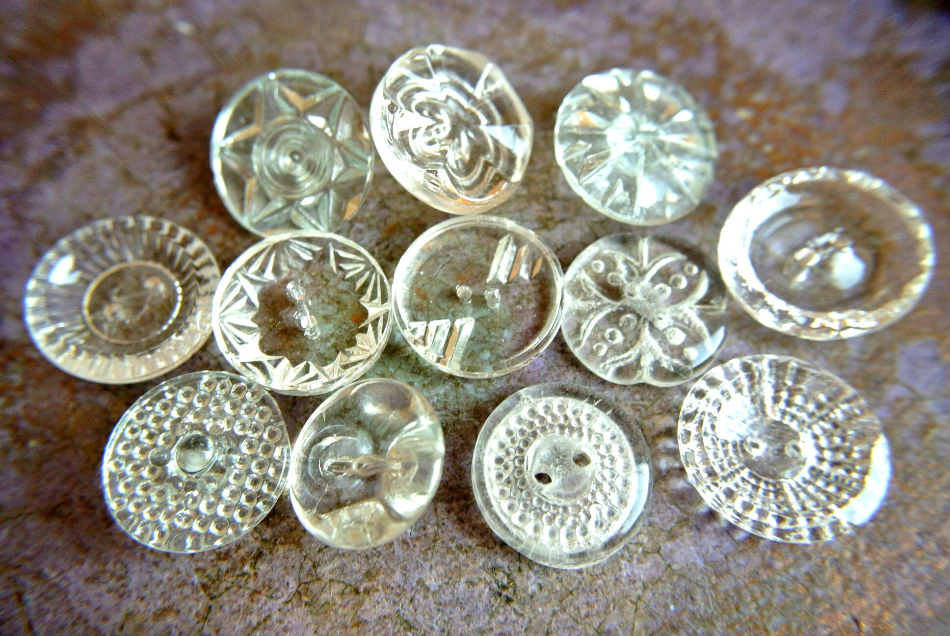 Button Glass Shapes