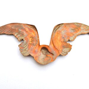 Flying Bird Vintage Metal Stamping Findings, Large, 140mmx50mm - Etsy