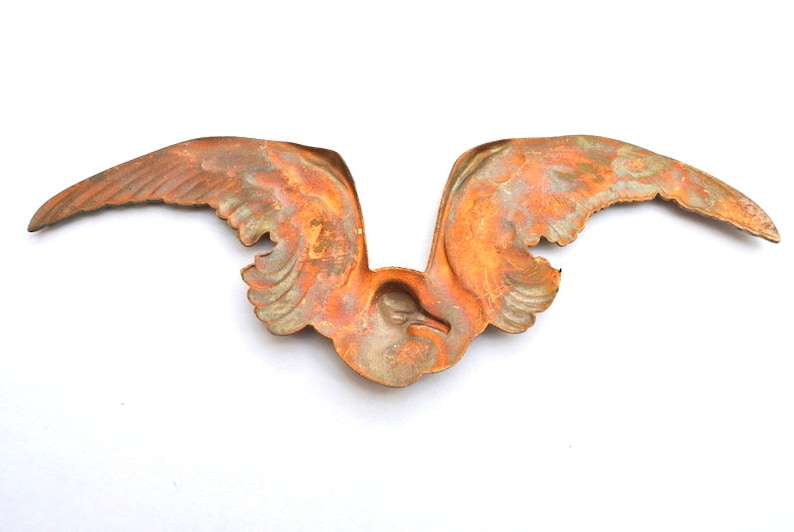Flying Bird Vintage Metal Stamping Findings, Large, 140mmx50mm - Etsy