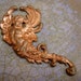 Vintage Wings Angel Metal Stamping Made of Copper 70mmx34mm, RARE - Etsy