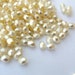 50 Vintage Pearlized Ivory Beads for Weddings Accessories Decoration ...
