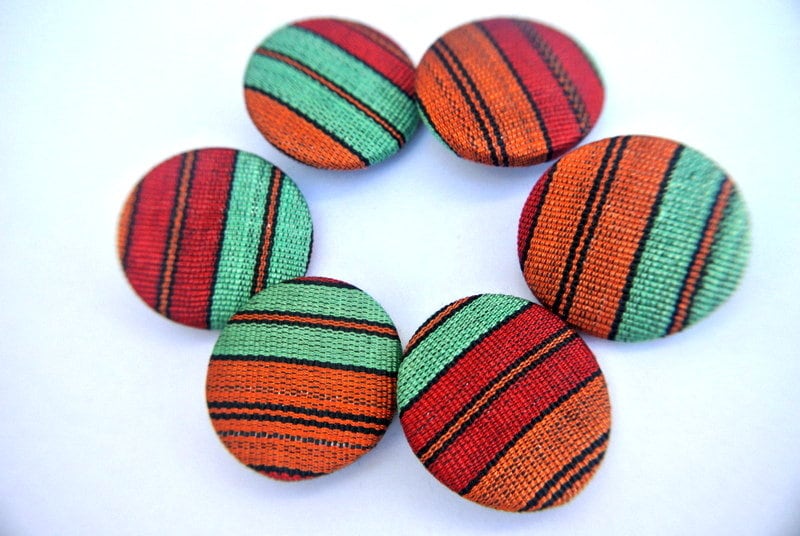 Sewing & Fiber Buttons & Closures high quanlity fabric 32mm3.2cm ...