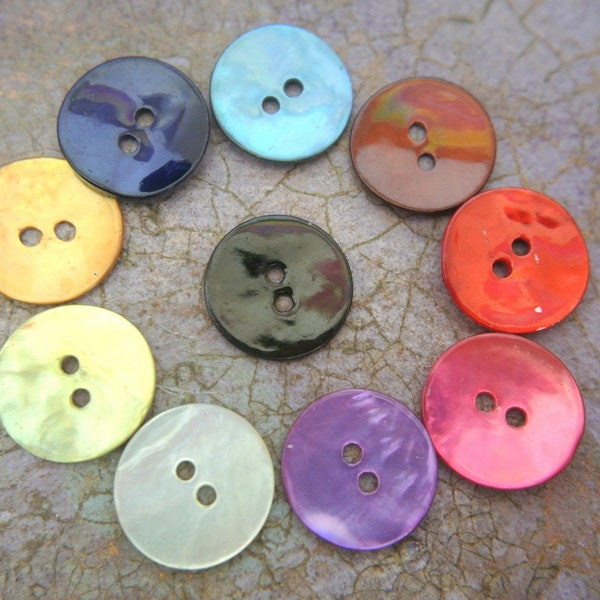 Shell Buttons - Etsy
