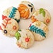 Set of 6 Handmade Embroidered Fabric Covered Buttons (38mm) - Etsy
