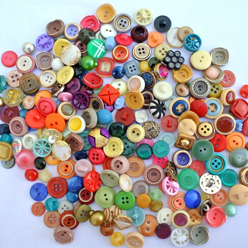 Plastic Buttons - Etsy