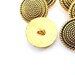 Vintage Buttons Bronze Color Plastic Unique Design, 6pcs - Etsy