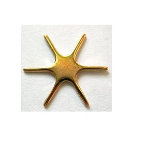7 Stars Image Metal Shape Gold Color Findings 15mm - Etsy