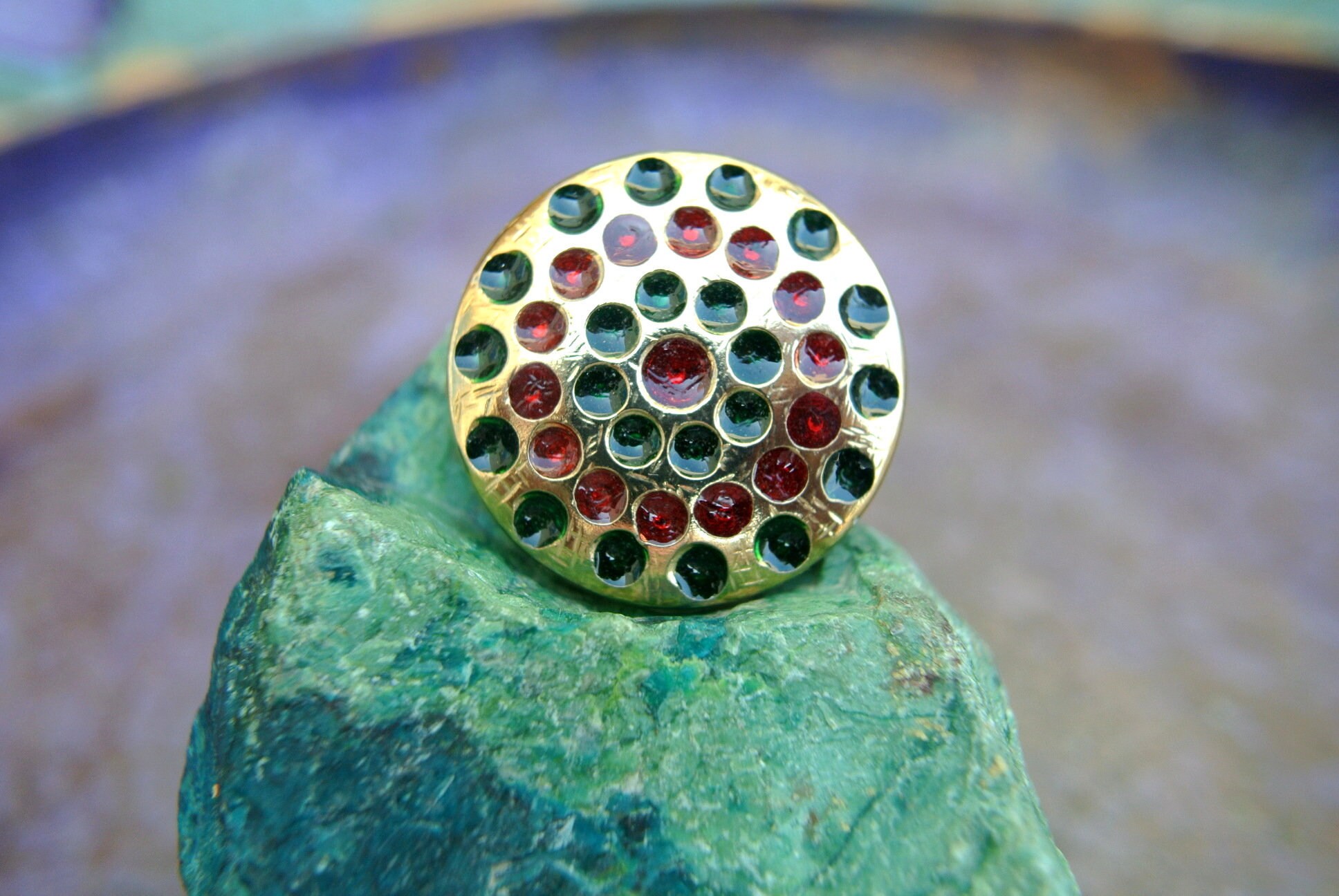 6 Vintage Buttons Jewel Trim Buttons Unique With Assorted - Etsy