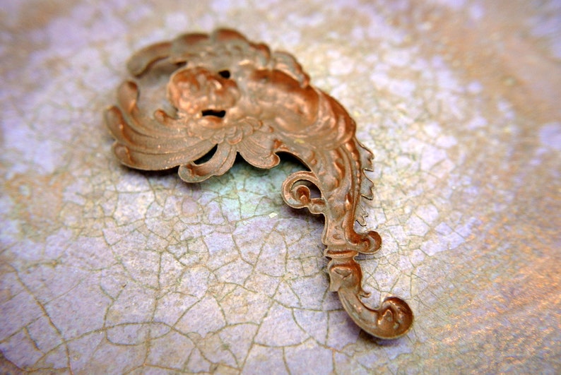 Vintage Wings Angel Metal Stamping Made of Copper 70mmx34mm, RARE - Etsy