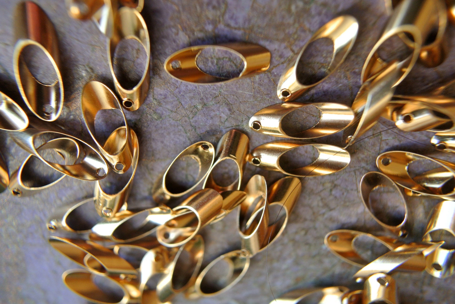 Vintage Metal Jewelry Findings, 50pcs - Etsy