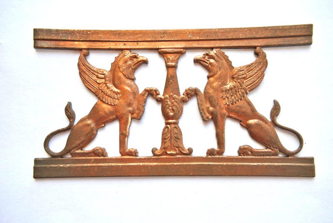 Vintage Egypt Symbol Copper Stamping 77mmx42mm, RARE, Heavy - Etsy