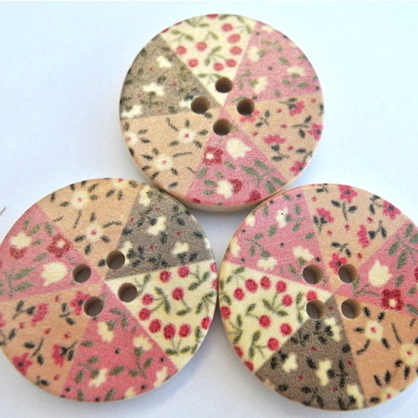 Wood Buttons - Etsy