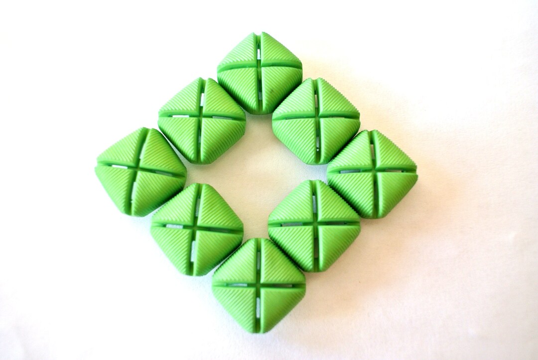 30 Buttons, Vintage Antique Green Buttons -select Size - Etsy