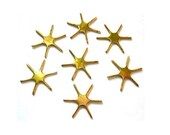 7 Stars Image Metal Shape Gold Color Findings 15mm - Etsy