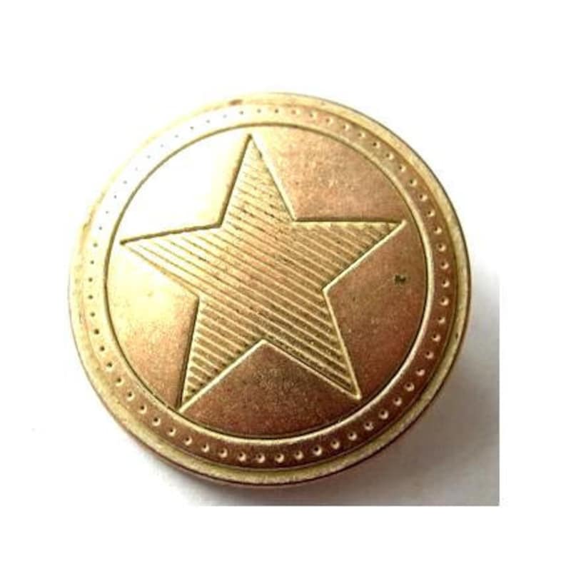 Star Shaped Buttons - Etsy