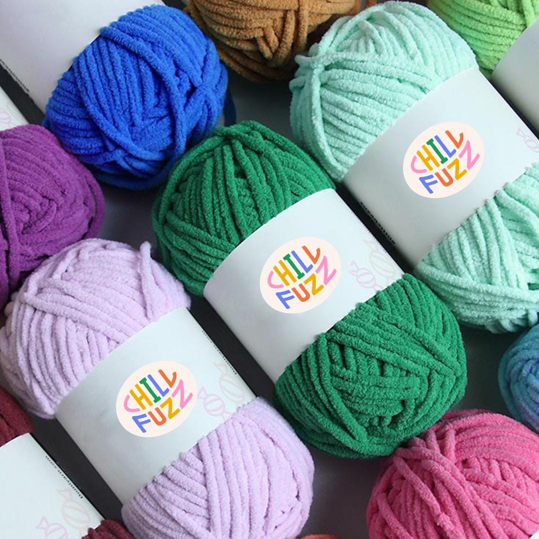 Small-sized Ice Yarn for DIY Crocheting Dolls, Clothing Materials ...