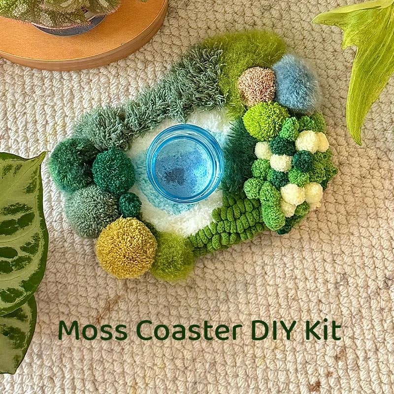 Moss Rug Coasters - Etsy