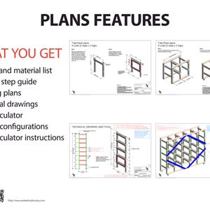 DIY Tote Rack Plans 27 Gallon Tote Rack Plans Tote Rack Storage Plan ...