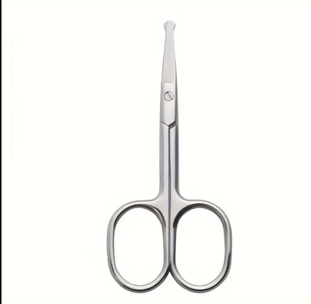 Safety Rounded Tip Multi-purpose Silver Stainless Steel Cuticle ...