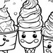 15 Printable Coloring Pages Ice Cream Summer Coloring Pages Kids Ice ...