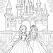 15x Printable Coloring Pages Princess and Castle Coloring Pages Kids ...