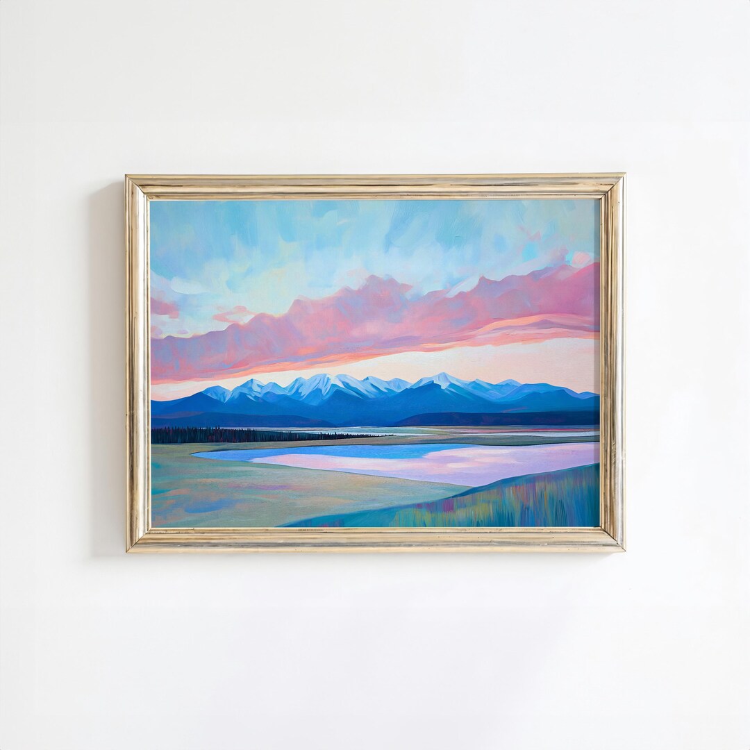 Chinook Arch Art Print | Alberta Nature Print | Rocky Mountains ...