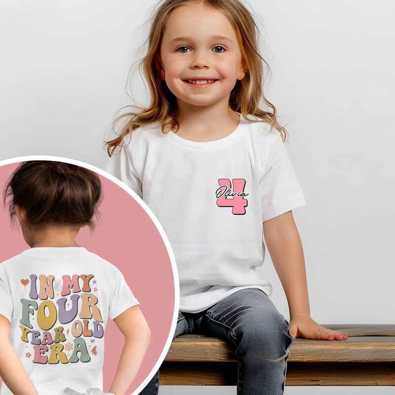 Four Year Old Shirt - Etsy