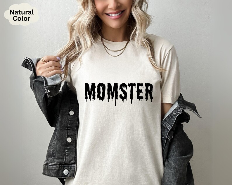 Momster Shirt Halloween Shirt For Mom Momster Tee Funny Halloween