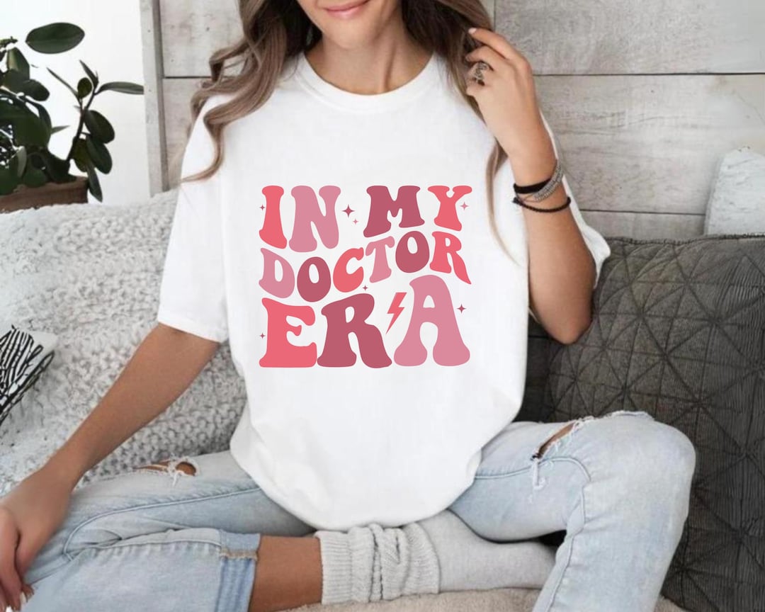 In My Doctor Era T-shirt, Retro Doctor Shirt, Medical Doctor T-shirt ...