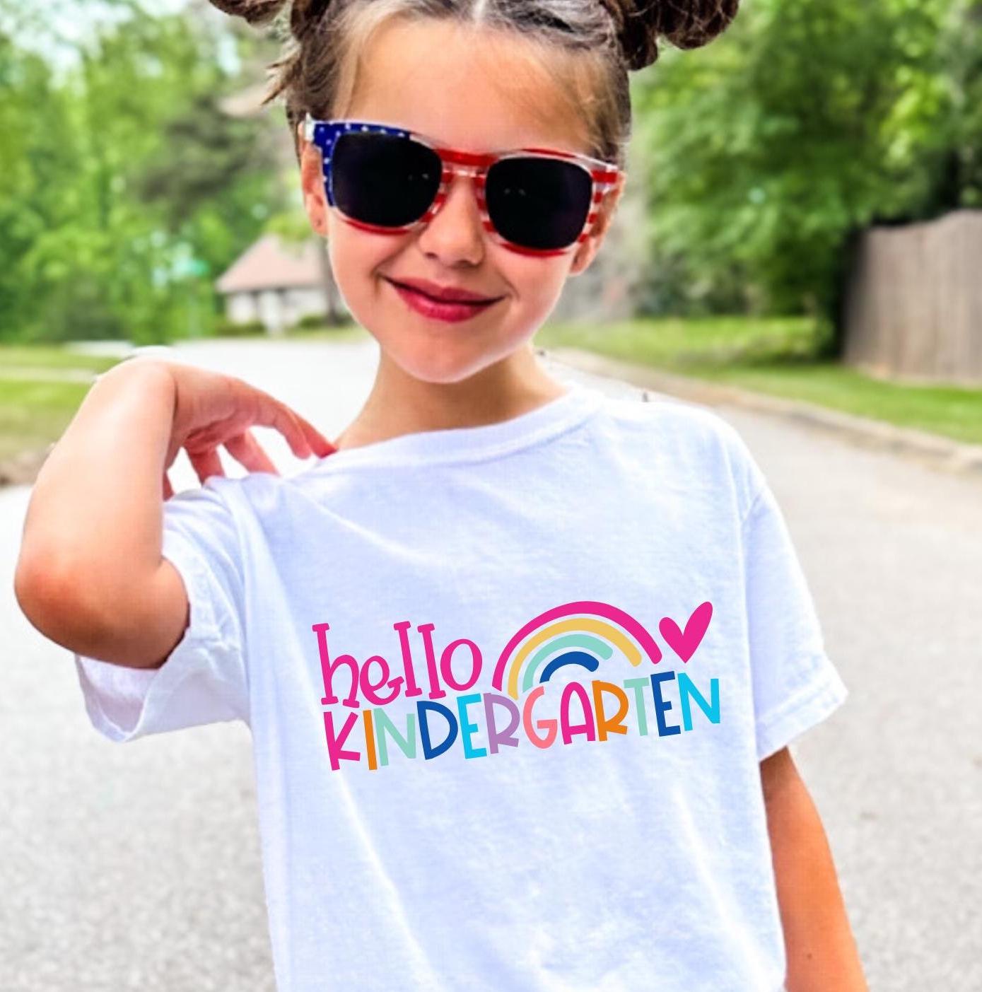 Hello Kindergarten Shirt, Kindergarten Student Shirt, First Day of ...