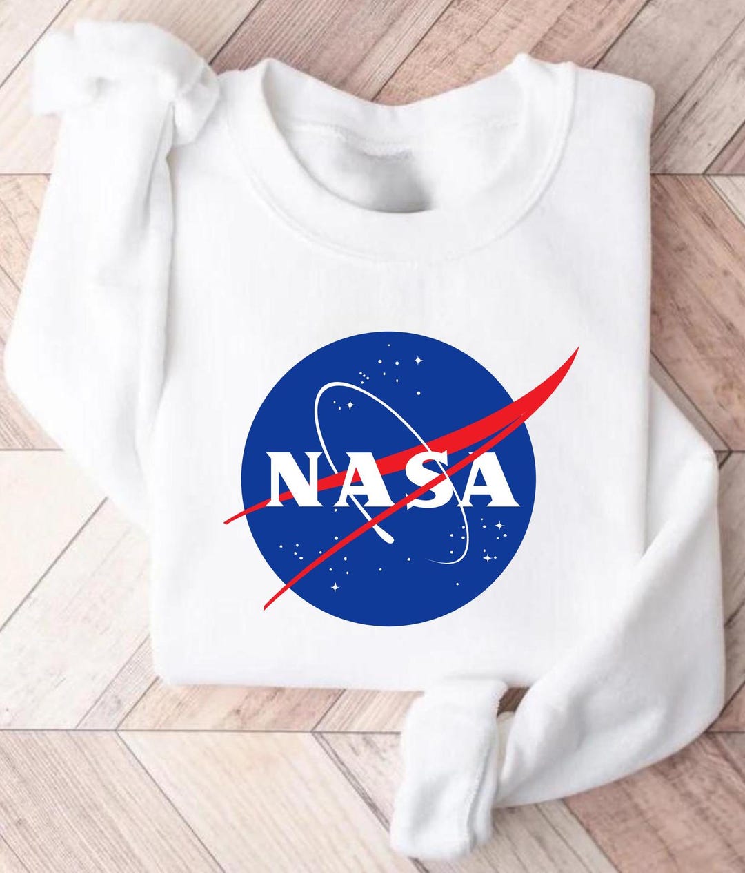 NASA Sweatshirt, Nasa Space Sweater, Nasa Logo Sweatshirt, Space Sweat ...