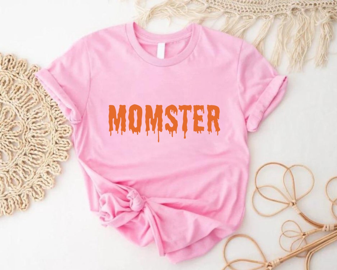 Momster Shirt, Halloween Shirt for Mom, Momster Tee, Funny Halloween ...