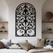 Unique Metal Arch Wall Art, Arch Metal Sign, Arched Metal Wall Art ...