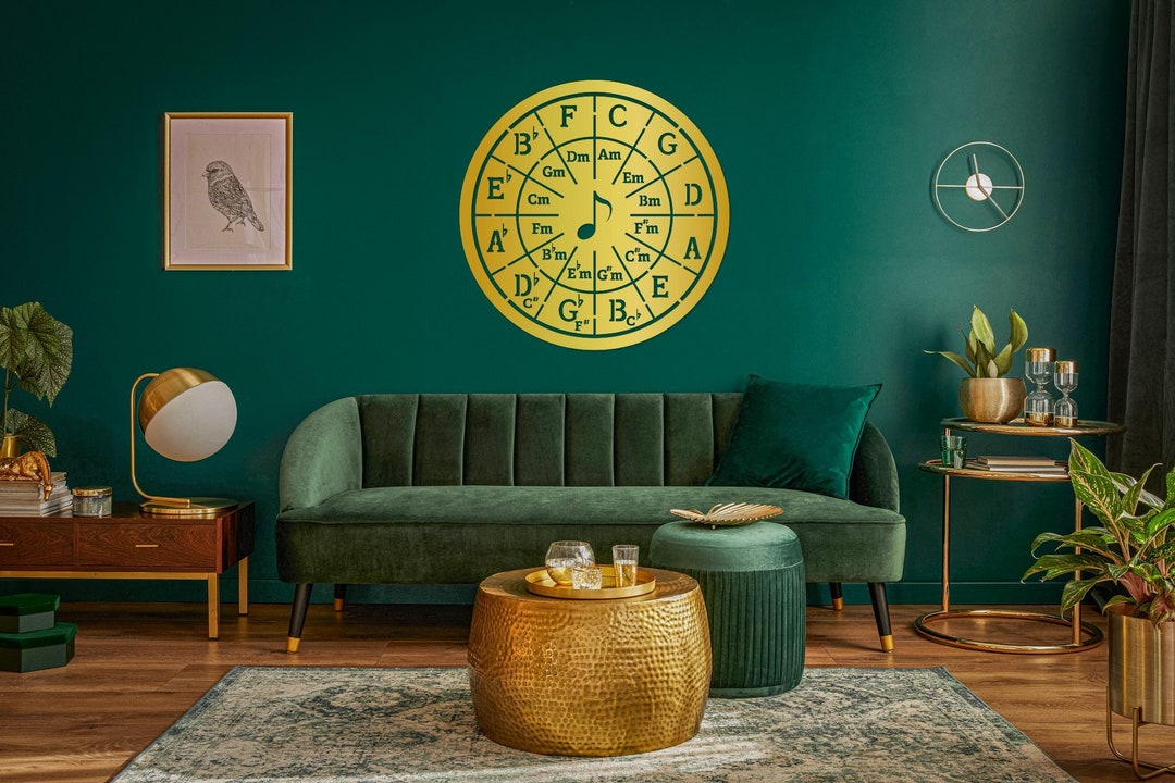 Music Theory Metal Wall Decor, Music Wall Art, Music Education Gift ...