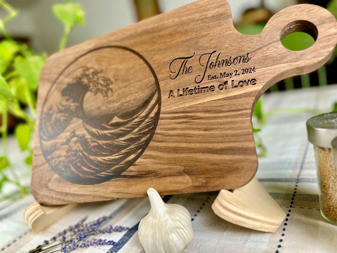 Custom Engraved Charcuterie Board Personalized Cheese Board Premium ...