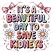 Kidney Donor Awareness PNG: Retro Groovy Design (digital Download) - Etsy