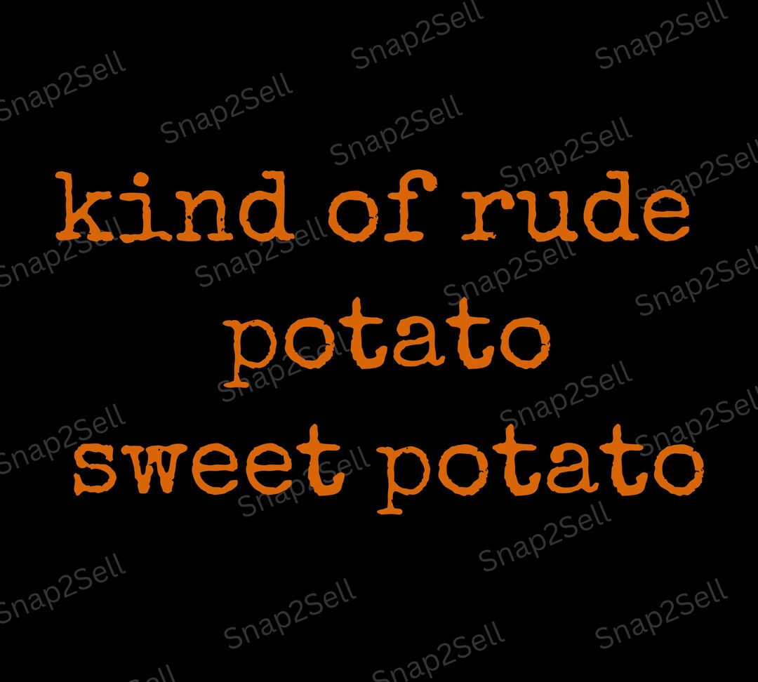 Funny Thanksgiving Potato Couple PNG: Friendsgiving Design (digital ...