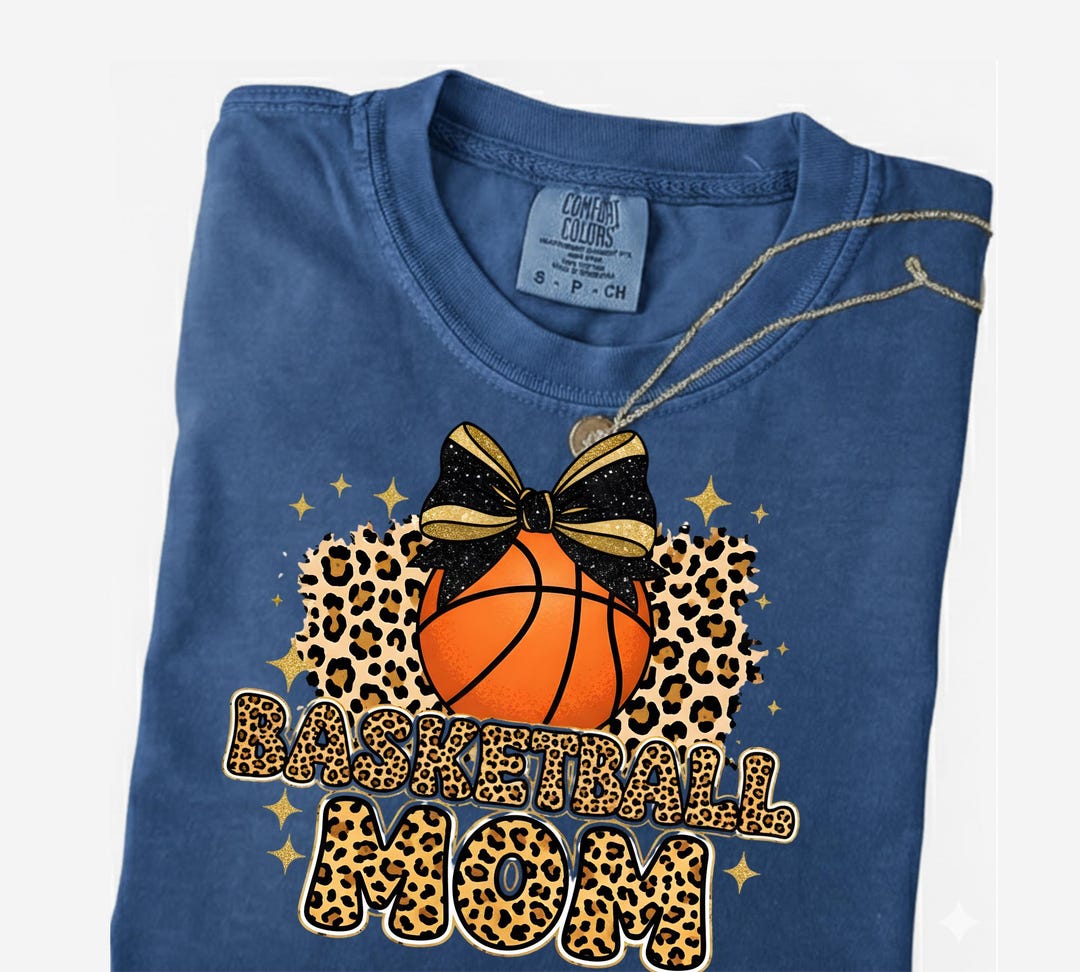 Leopard Print Basketball Mom PNG, Sparkle Design (digital Download) - Etsy