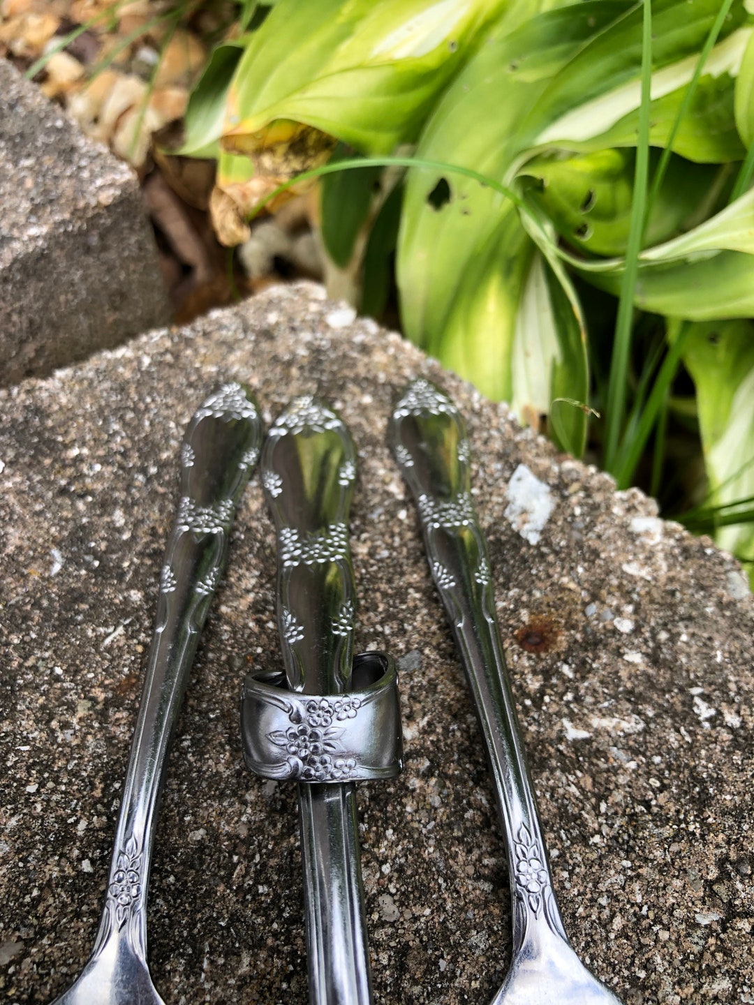 Adjustable Handmade Spoon Ring - Etsy