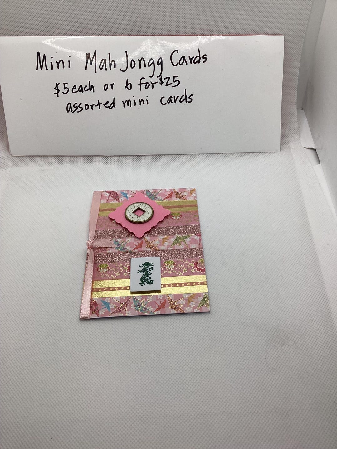 Mini Mahjongg Card - Etsy