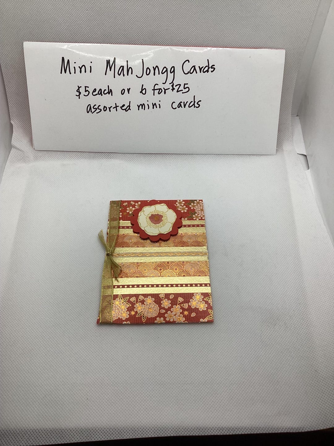 Mini Mahjongg Card - Etsy