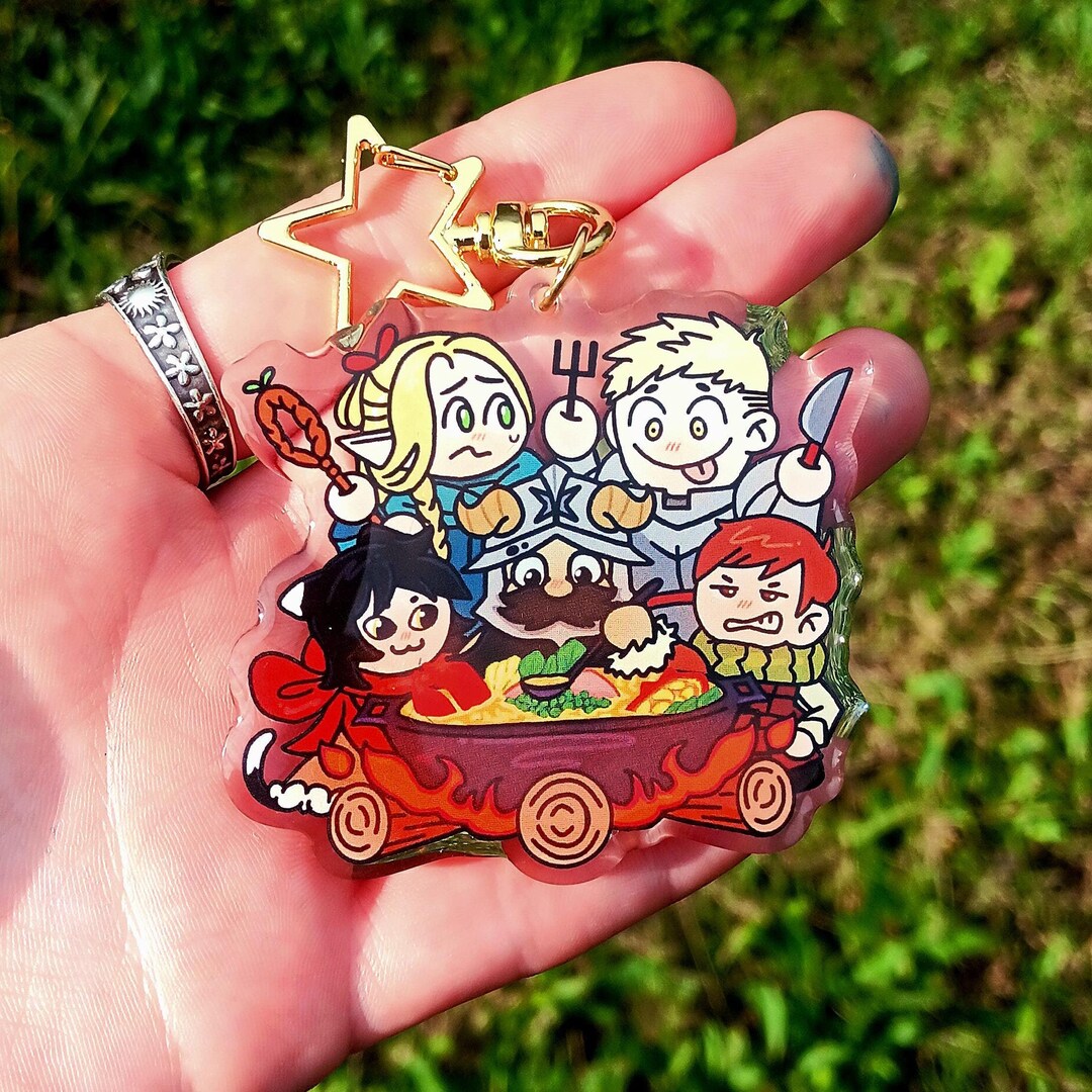 Dungeon Meshi Acrylic Keychain | Delicious in Dungeon Keychain - Etsy